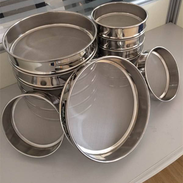 China Fast delivery Stainless Steel Lab Standard Soil Test Sieves Round ...